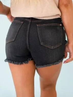 Judy Blue | Shorts | Judy Blue Curvy Motorvu Tummy Control Black ...